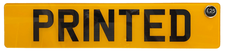 We Make Number Plates - Muscle Motors Shipley